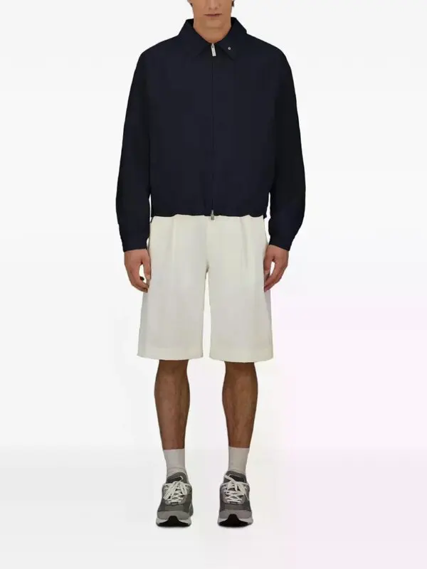 Herno Crinkle Zipped Jacket
