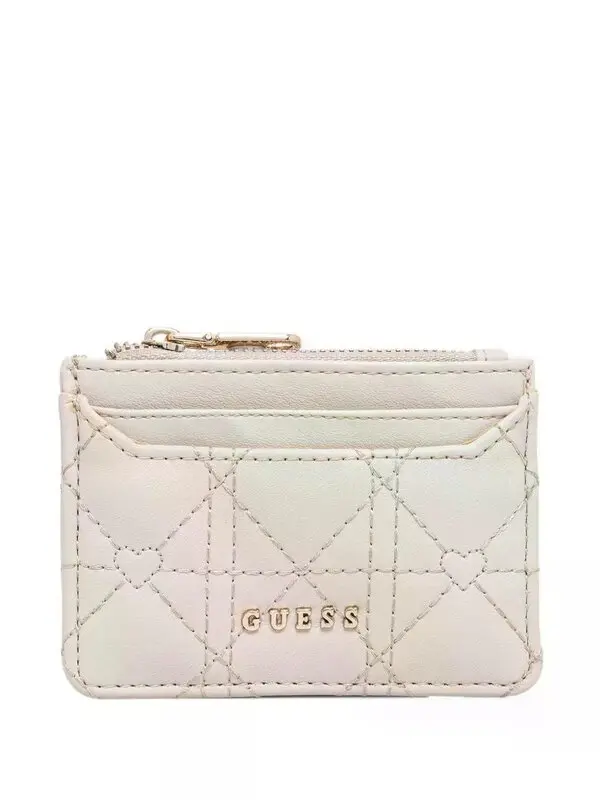 Guess Quilted Wallet - Neutrals