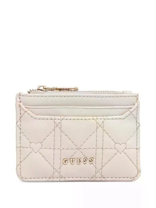 Guess Quilted Wallet - Neutrals