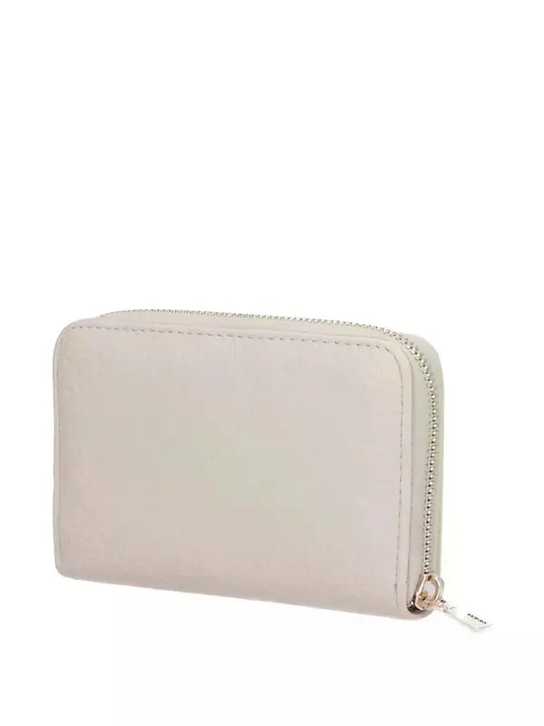 Guess Marsha Saffiano Zip Wallet - Neutrals