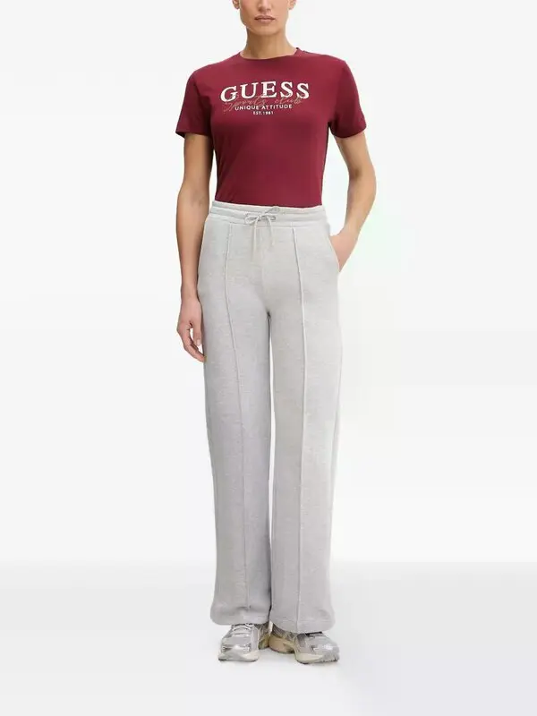 Guess Drawstring Track Pants - Grey
