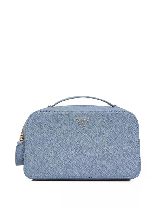 Guess Triangle-logo Make Up Bag