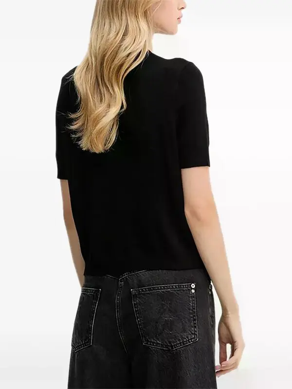 Guess Sequin Short-sleeve T-shirt - Black