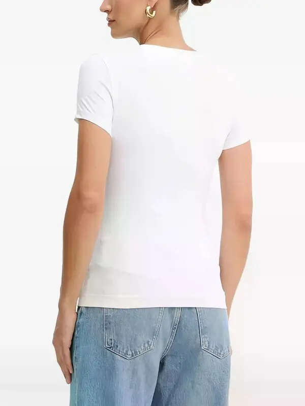 Guess Embellished Short-sleeve T-shirt - White