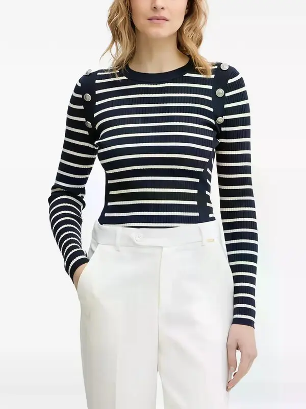 Guess Striped Knit Sweater