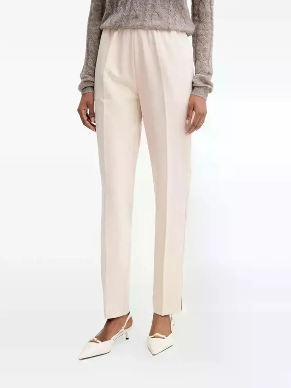 Guess Elasticated-waist Trousers - Neutrals