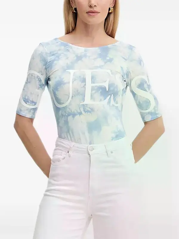 Guess Tie-dye Logo Bodysuit