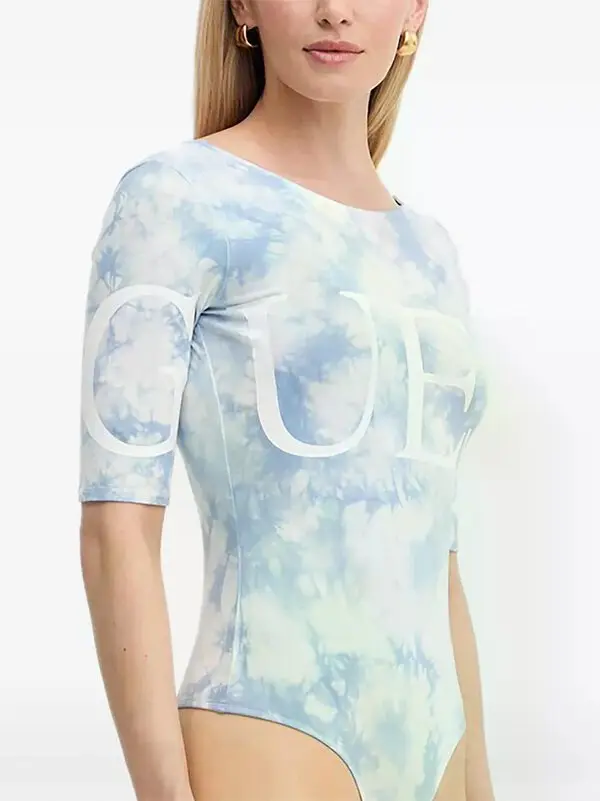 Guess Tie-dye Logo Bodysuit