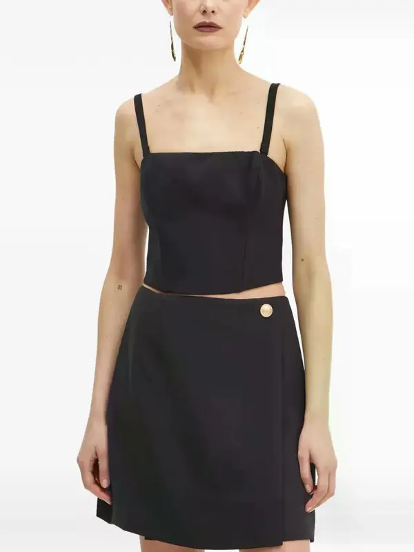 Guess Raissa Square-neck Crop Top