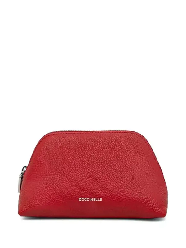 COCCINELLE Medium Helga Makeup Bag - Red