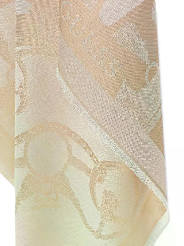 Guess Dita Patterned Scarf - Neutrals