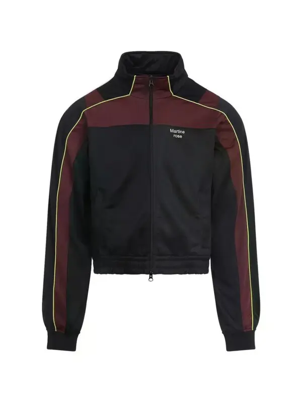 Martine Rose Shrunken Zip-up Track Jacket - Black