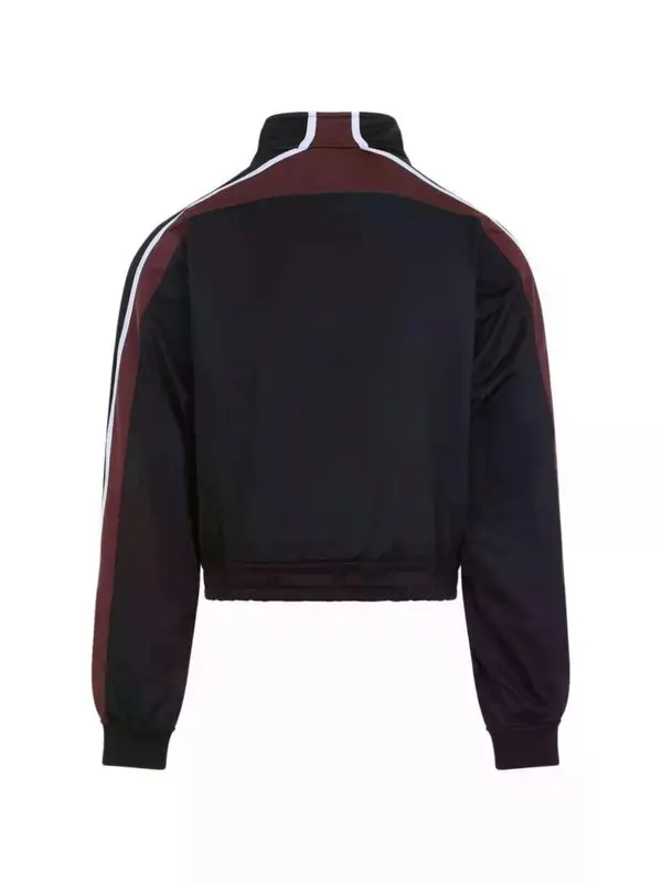 Martine Rose Shrunken Zip-up Track Jacket - Black
