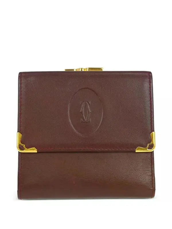 CARTIER Must De Leather Wallet - Brown