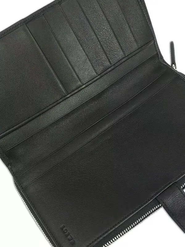 Loewe Logo-detail Buckle Wallet