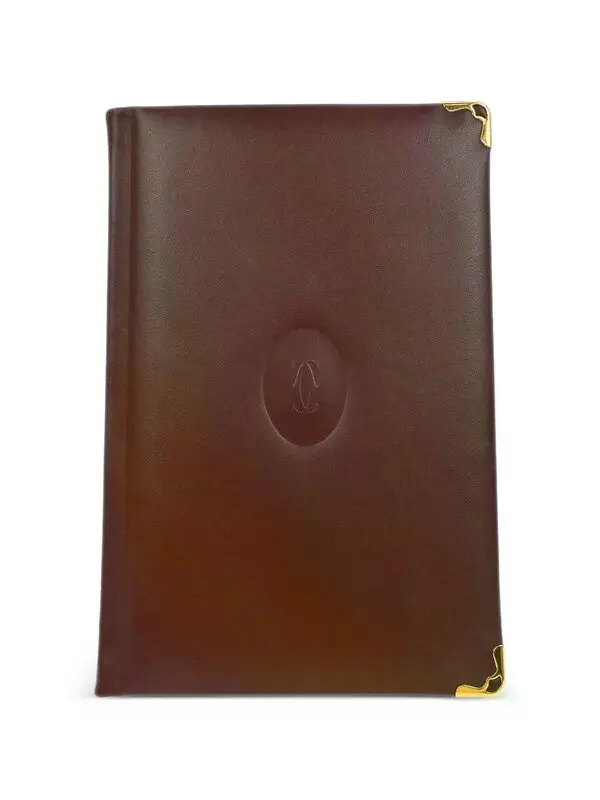 CARTIER Leather Address Book - Red