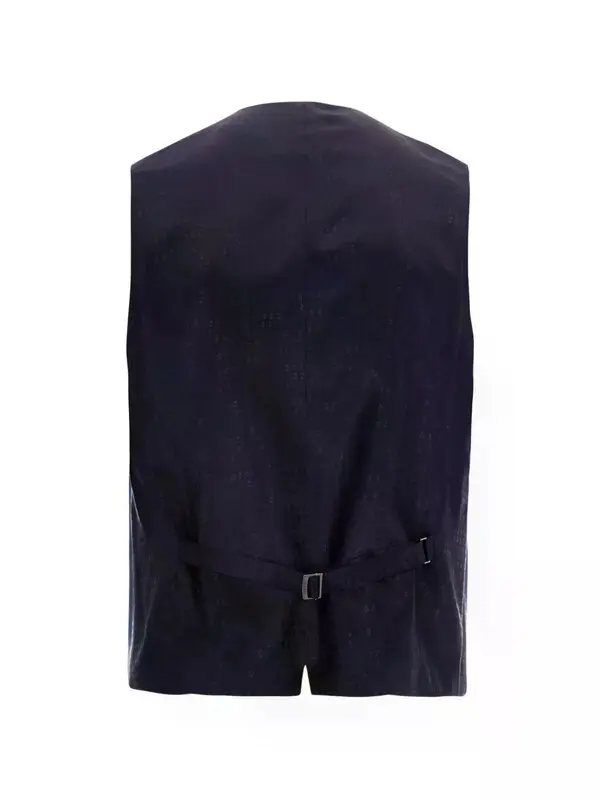 BOSS Three-piece Slim-fit Suit In Virgin Wool - Blue