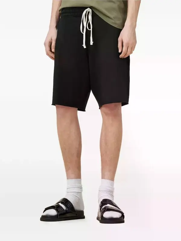 ALLSAINTS Drawstring Raw-edge Track Shorts