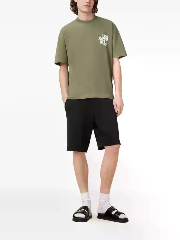 ALLSAINTS Drawstring Raw-edge Track Shorts