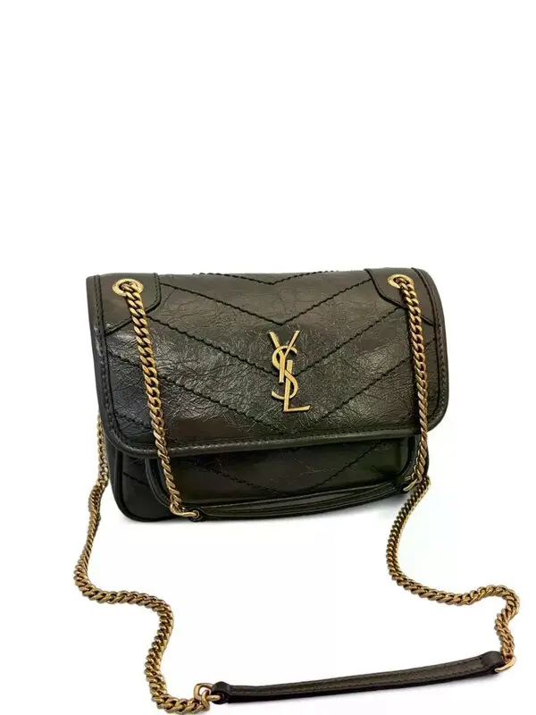 Saint Laurent Mini Niki Leather Shoulder Bag