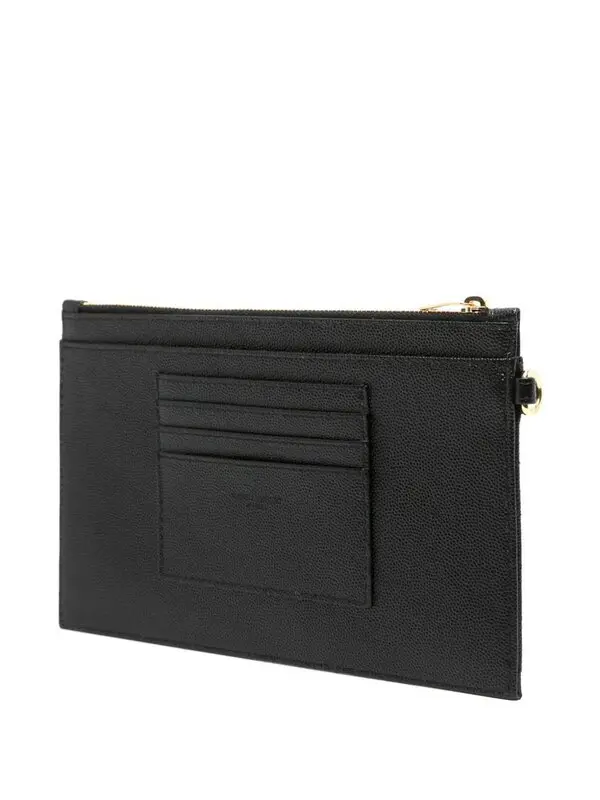 Saint Laurent Cassandre Matelassé Clutch - Black