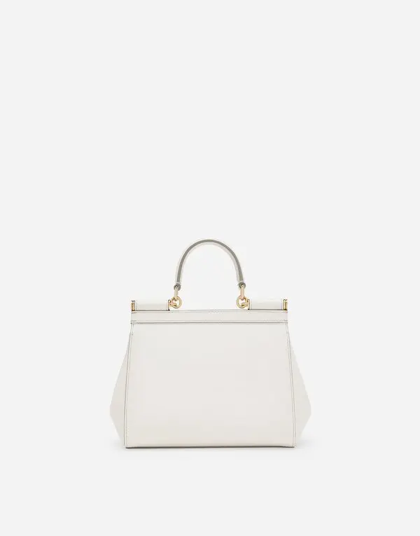 Dolce & Gabbana Small Sicily Handbag - White