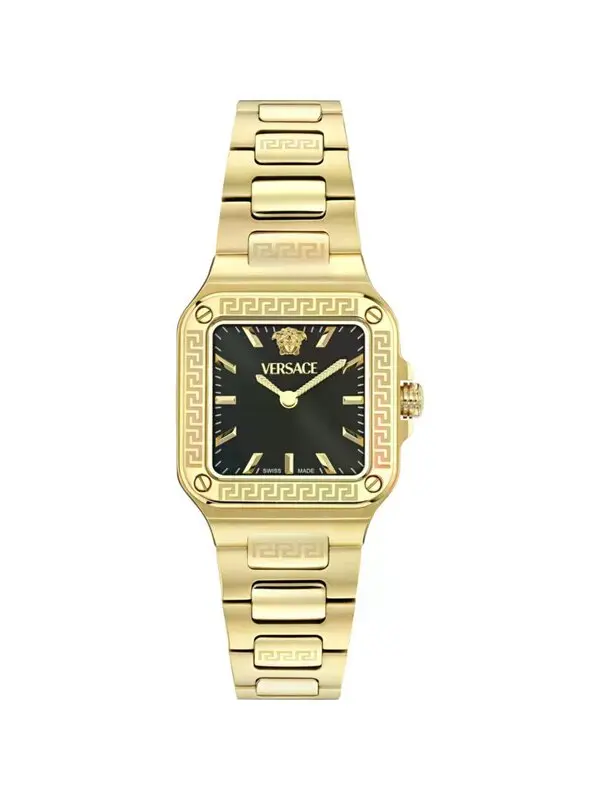 Versace Greca 30mm Watch - Black