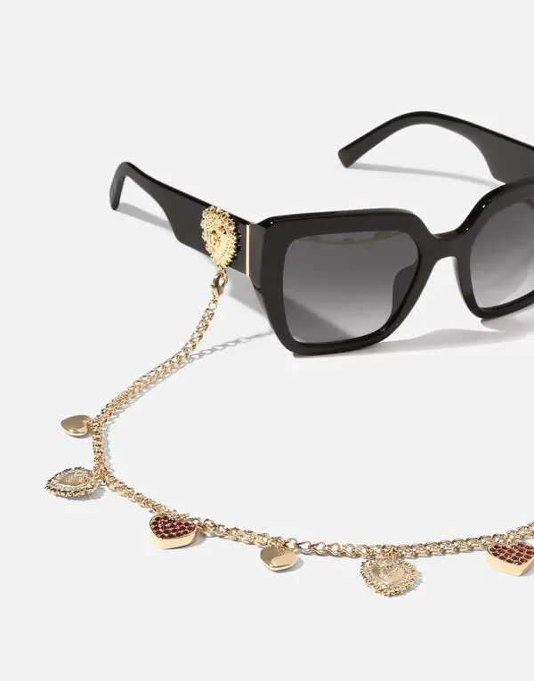 Dolce & Gabbana Devotion Sunglasses - Black