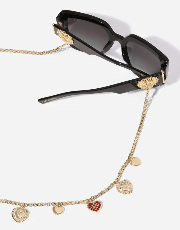 Dolce & Gabbana Devotion Sunglasses - Black