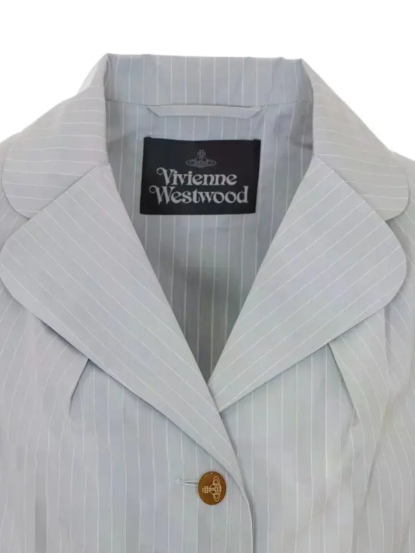 VIVIENNE WESTWOOD Striped Jacket - Blue