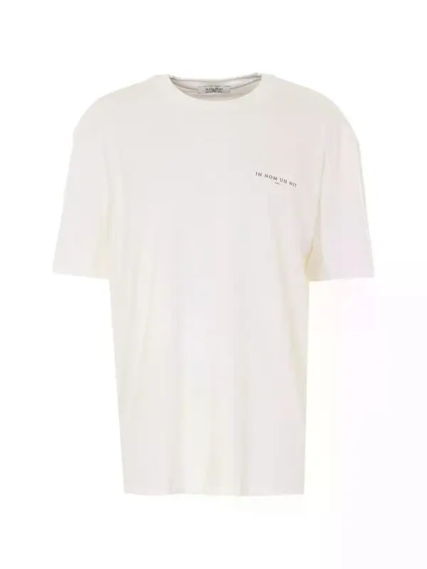 IH NOM UH NIT Back-print T-shirt - Neutrals