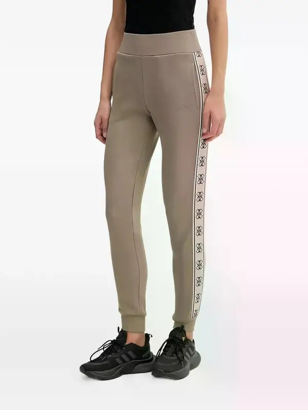 Guess Side Stripe Detail Track Pants - Brown