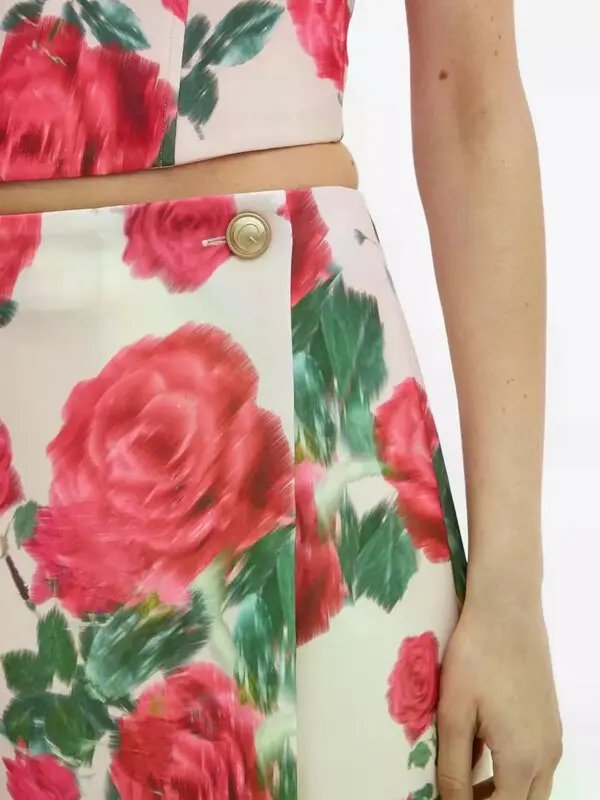 Guess Raissa Floral-pattern Mini Skirt