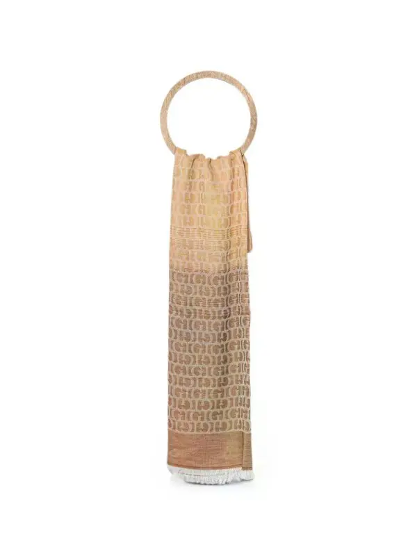 Guess Patterned Scarf - Neutrals