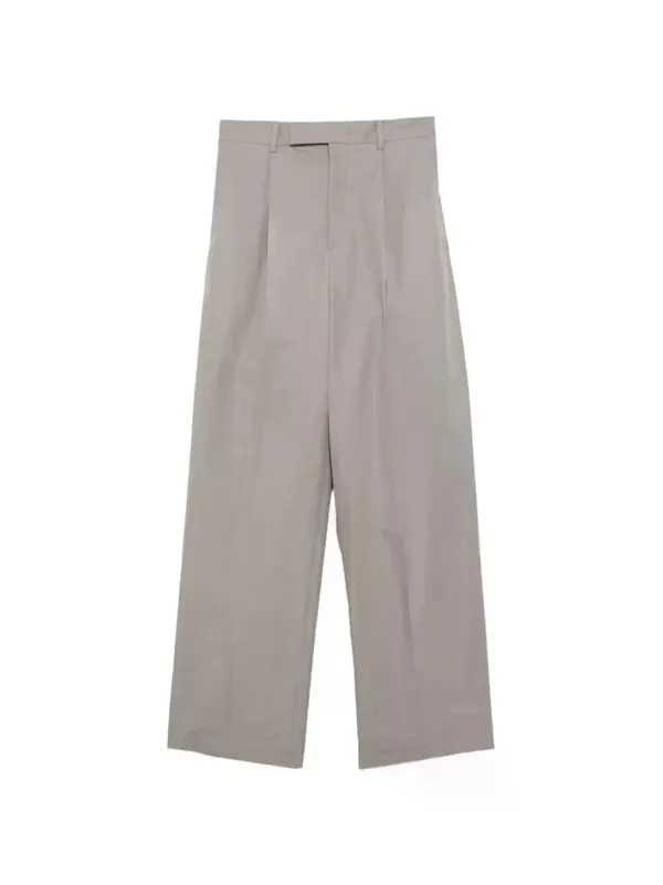 JIL SANDER Drill Trousers - Grey