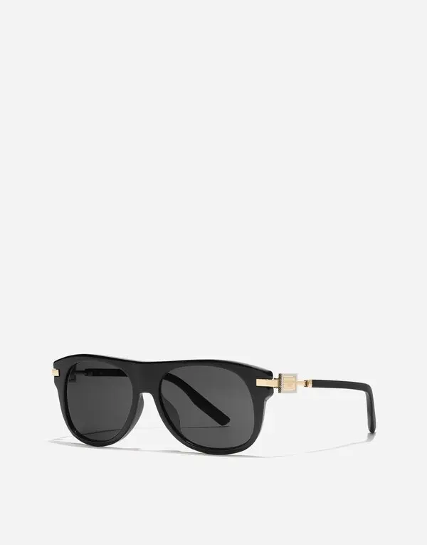 Dolce & Gabbana Metal Plaque Sunglasses