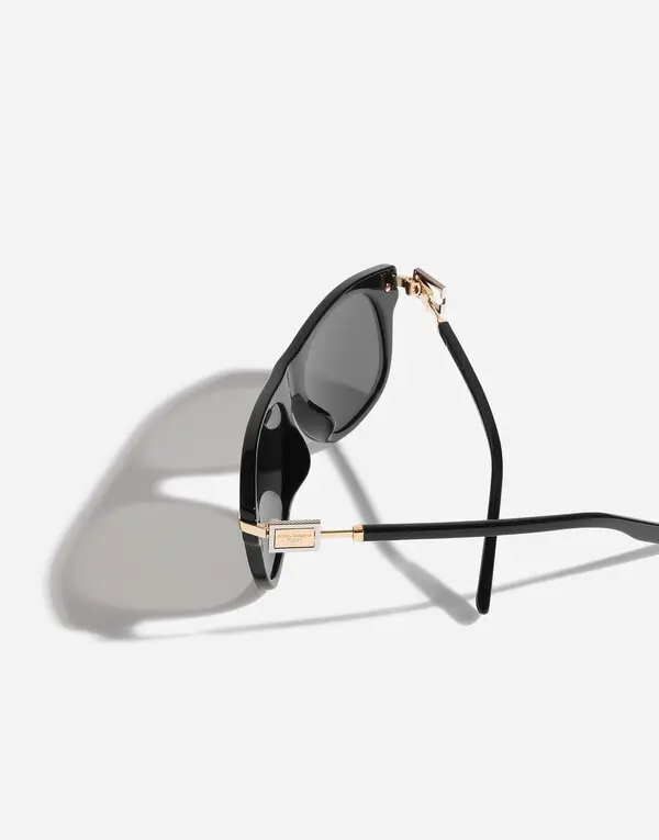 Dolce & Gabbana Metal Plaque Sunglasses