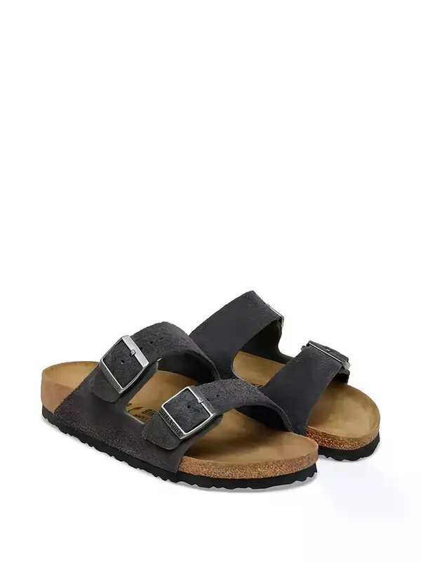 BIRKENSTOCK Buckle Strap Sandals - Grey