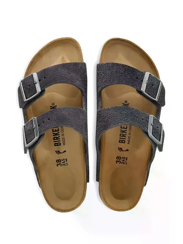BIRKENSTOCK Buckle Strap Sandals - Grey