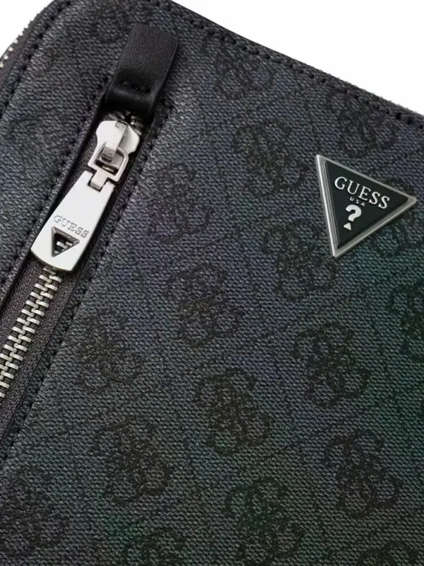 Guess Monogram Messenger Bag