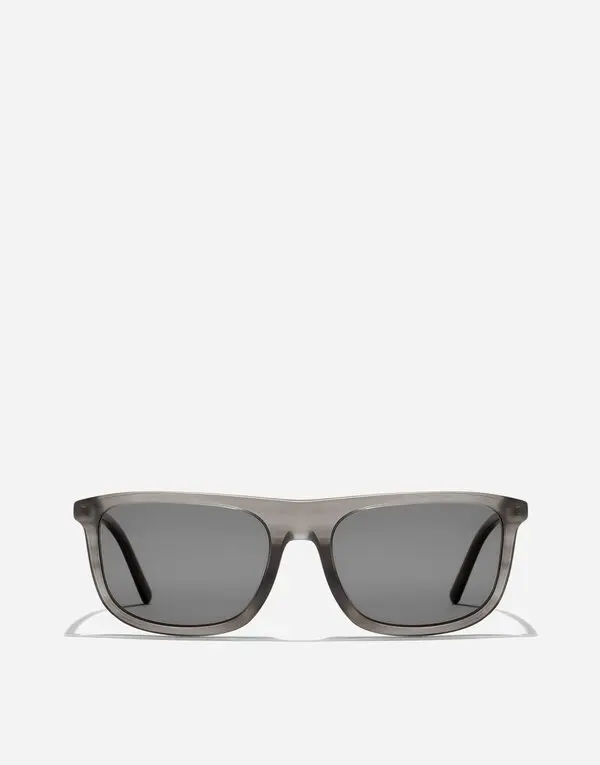 Dolce & Gabbana Acetate Sunglasses - Transp Grey On Striped Grey