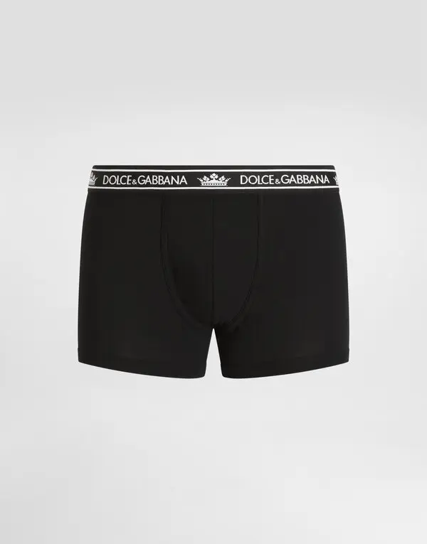 Dolce & Gabbana 3-pack Stretch Jersey Boxers - Multicolor