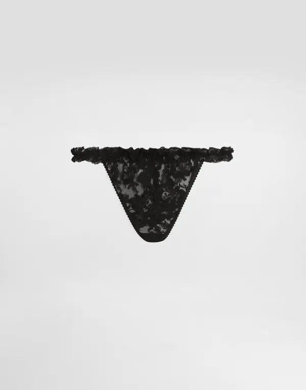 Dolce & Gabbana Lace Briefs - Black