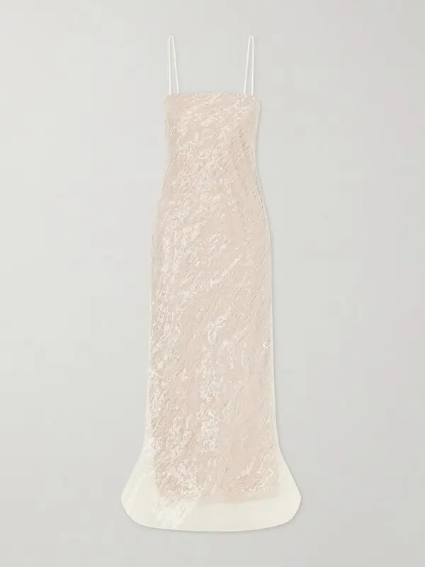 DANIELLE FRANKEL Noemi Organza Gown - Neutrals
