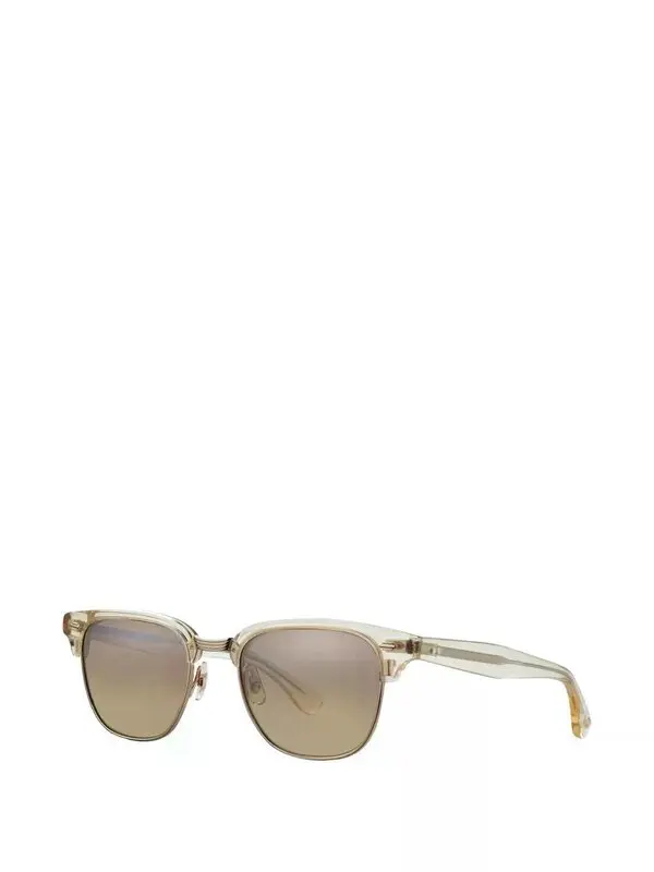 Garrett Leight Round Frame Sunglasses