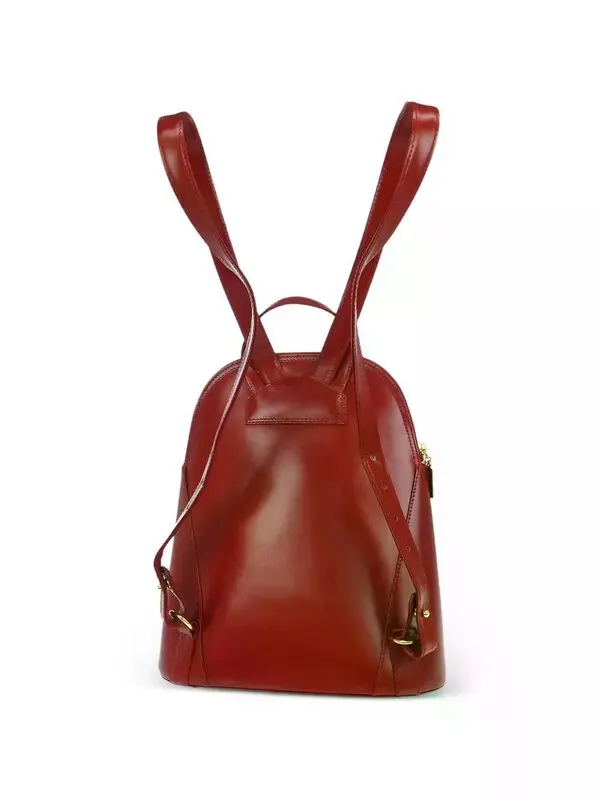Saint Laurent 1990s Applique Leather Backpack