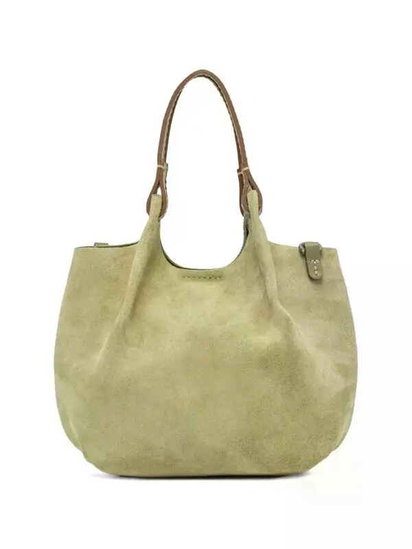 GIANNI CHIARINI Dua Leather Shoulder Bag - Green