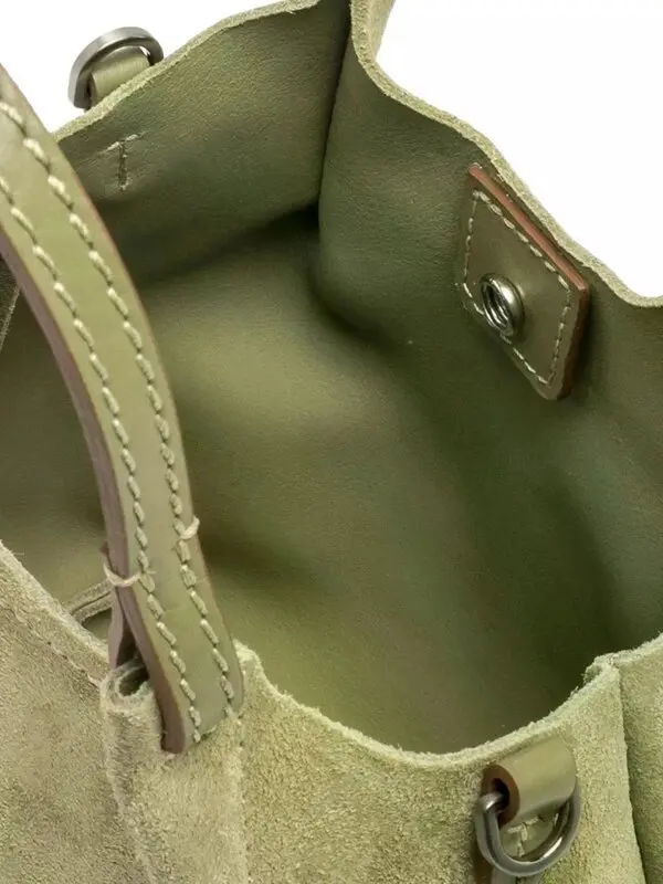 GIANNI CHIARINI Dua Leather Shoulder Bag - Green