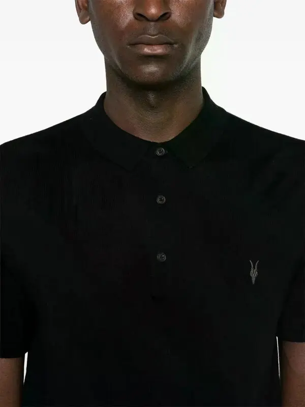 ALLSAINTS Reform Wool Polo Jumper