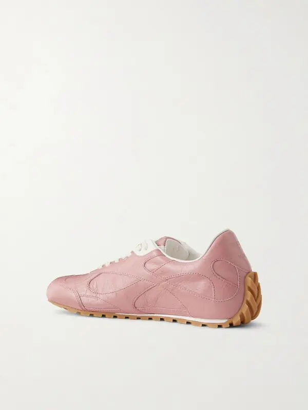 Bottega Veneta Orbit Flash Leather Sneakers